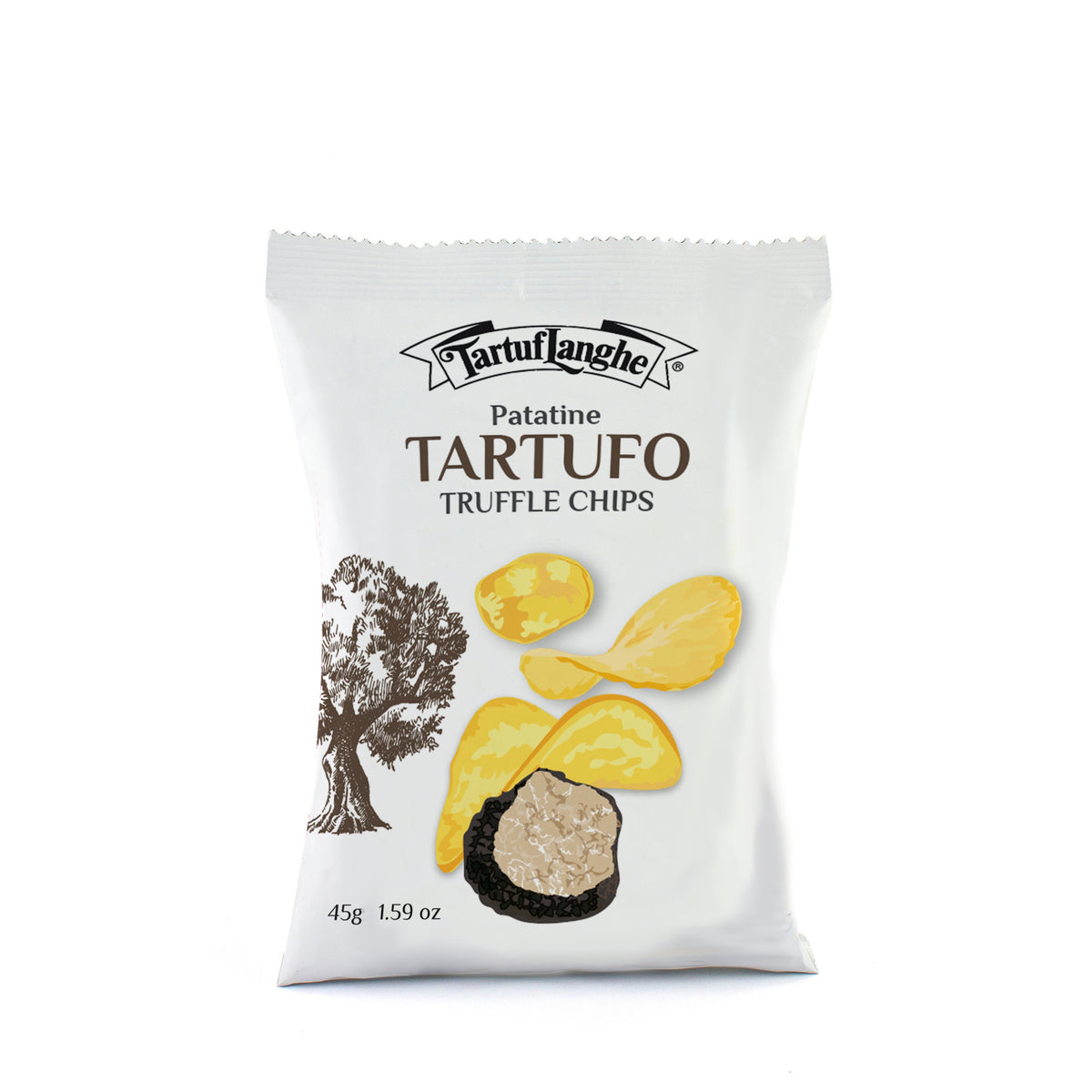 TRUFFLE Chips: with freeze dried truffle 1.59 oz — Tartuflanghe USA