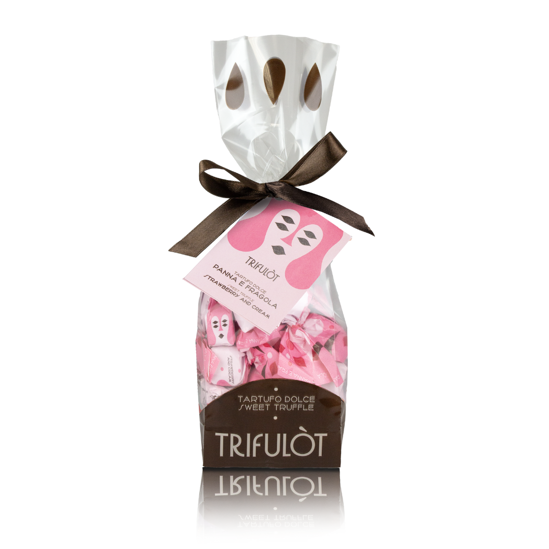TRIFULOT® - SWEET TRUFFLE CHOCOLATE STRAWBERRY AND CREAM - bag 6.34 oz ...