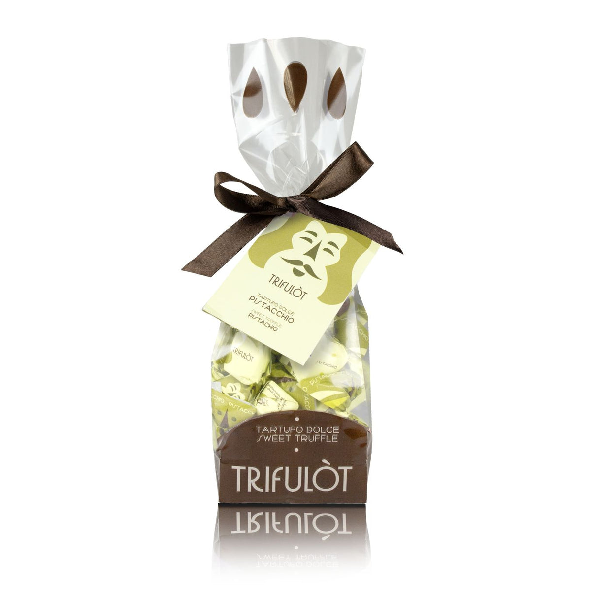 Trifulot: pistacho chocolate truffle — Tartuflanghe USA